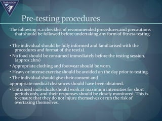 Fitness assement | PPTX