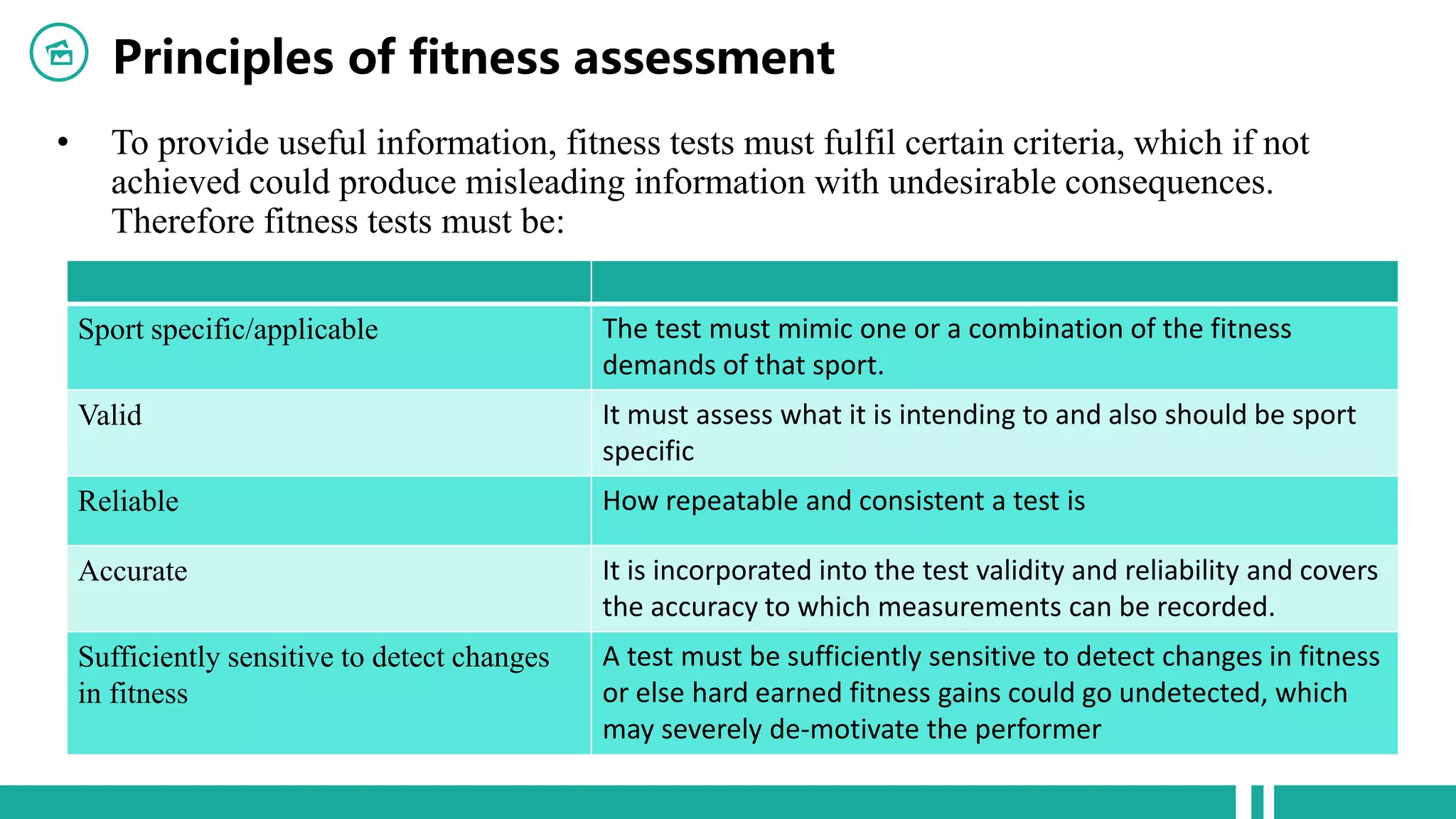 Fitness assessment | PPTX