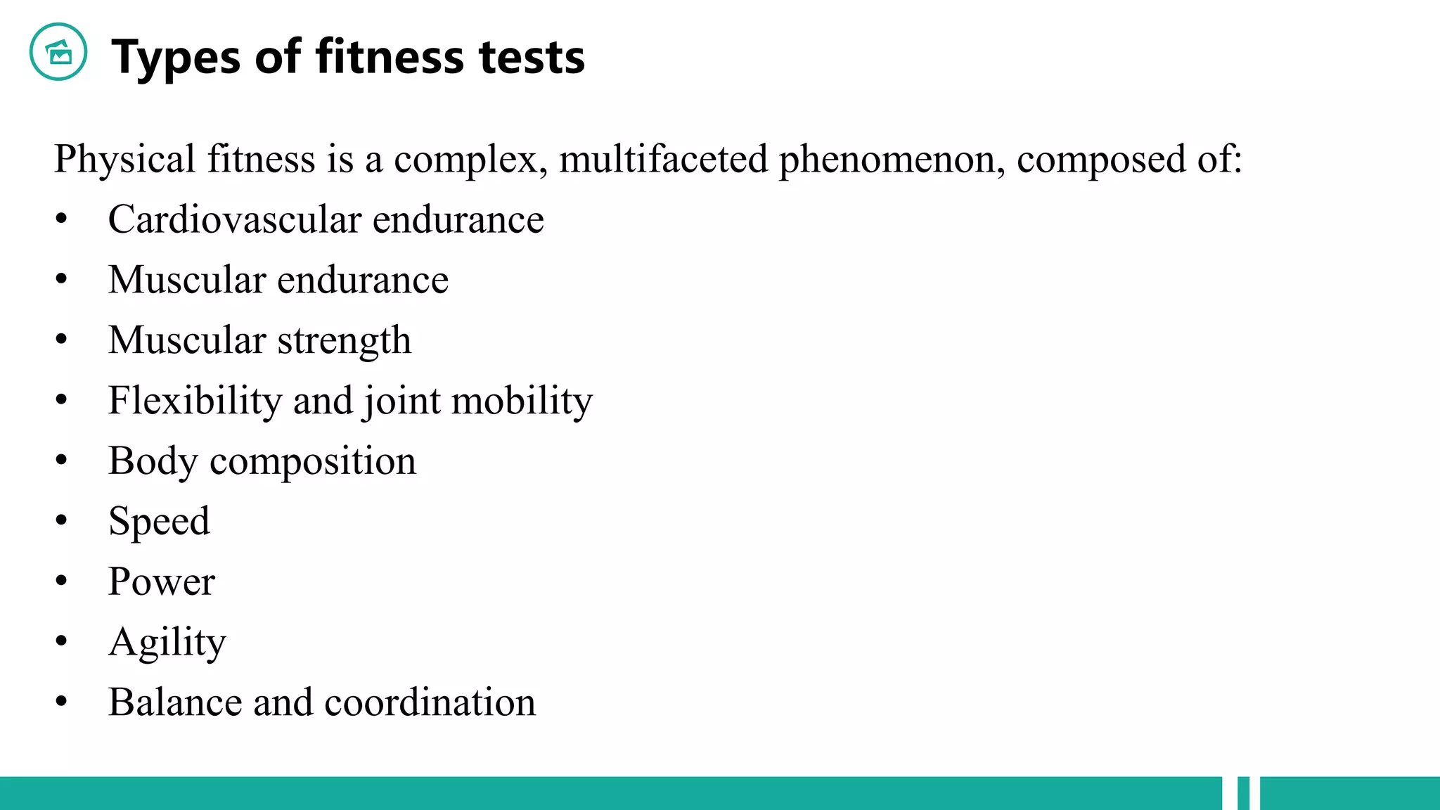 Fitness assessment | PPTX
