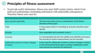 Fitness assessment | PPTX | Bodybuilding | Sports