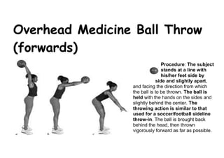 Fitness assessment tests description for students | PPT