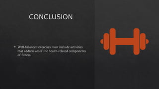 FITNESS+COMPONENTS.pdf | Fitness and Exercise | Healthy Living