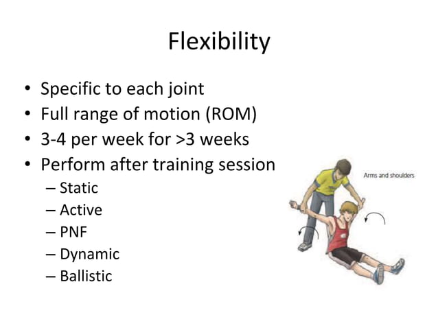 Fitness components tests & training principles | PPT