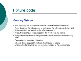 Fitnesse - Acceptance testing | PPT