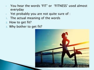 Fitness education | PPT