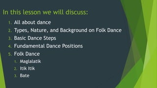 Fitness enhancement through folk dance | PPTX