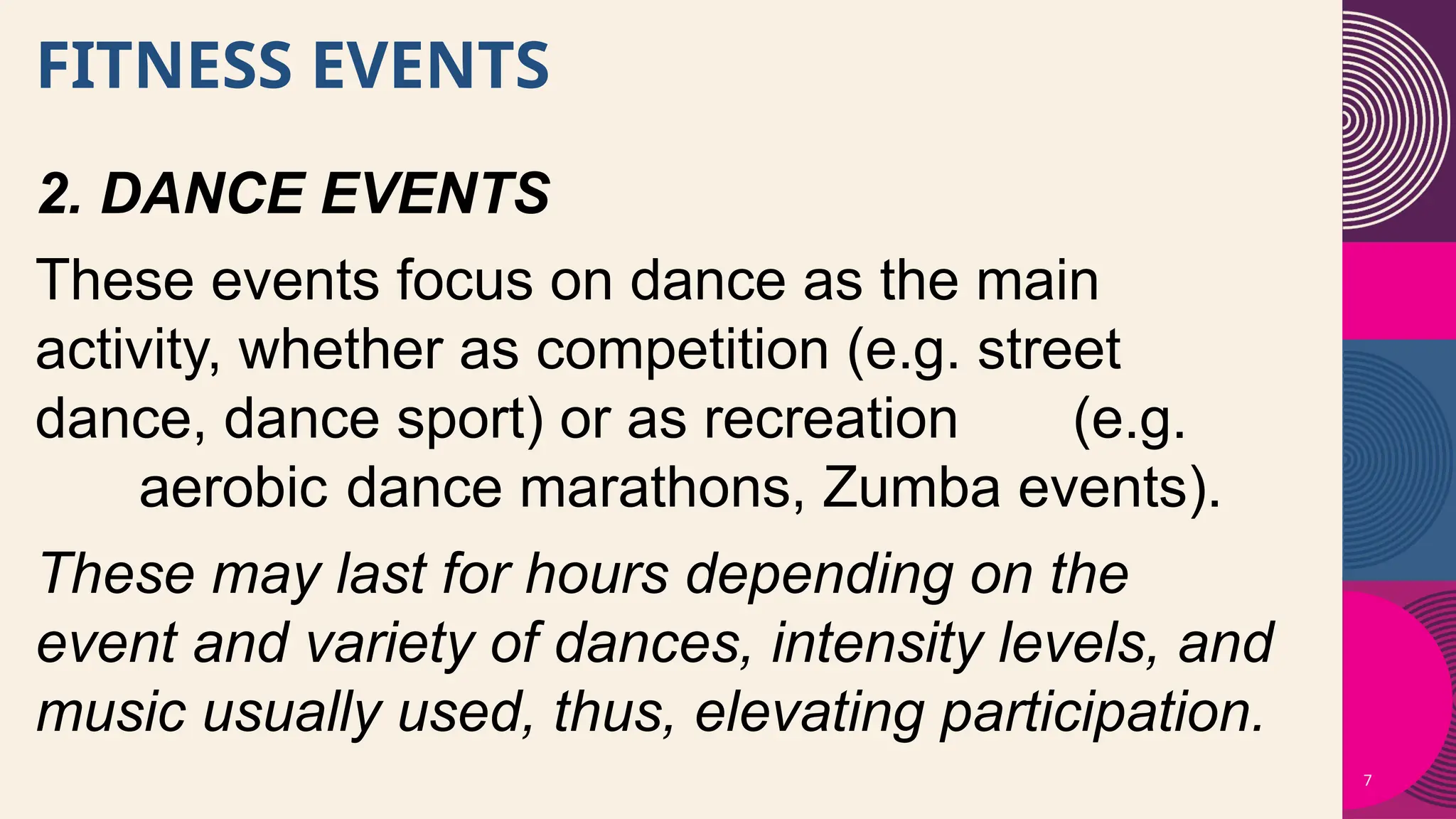 Fitness Events and community participationParticipation.pptx