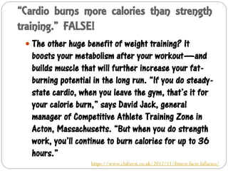 Fitness facts & fallacies | PDF