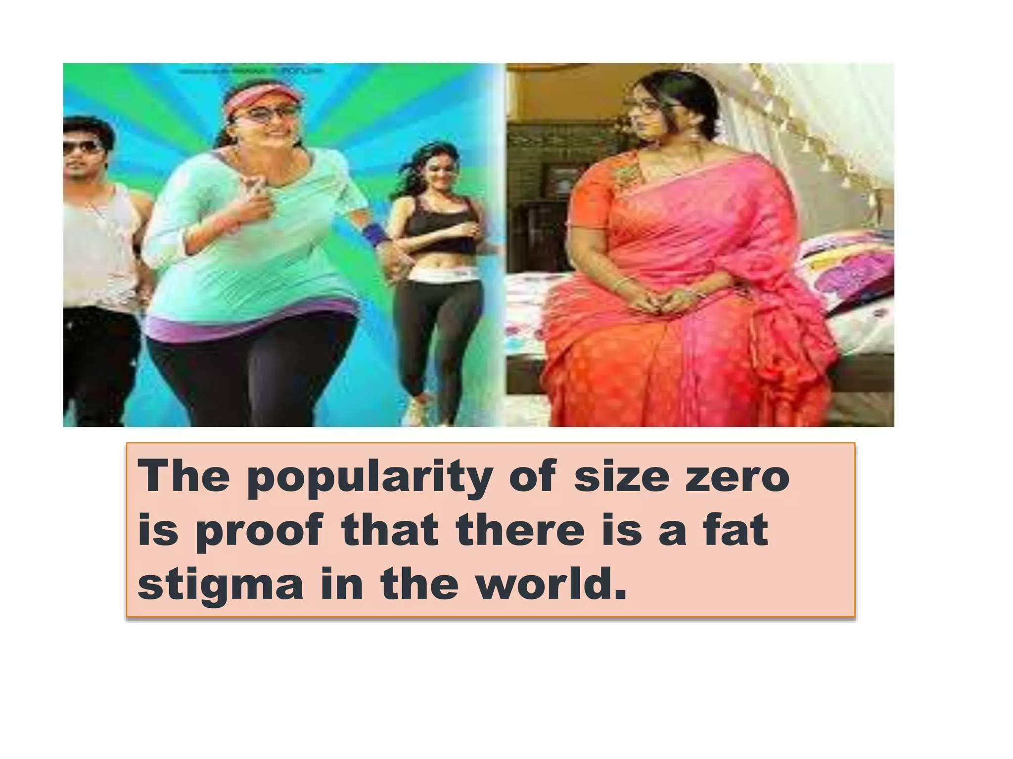 Fitness freak the craze for zero figure | PPT