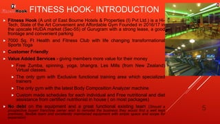 Fitness hook gurugram | PPTX