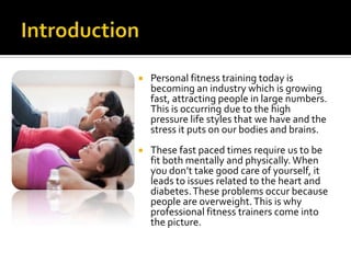 Fitness Industry Analysis | PPTX