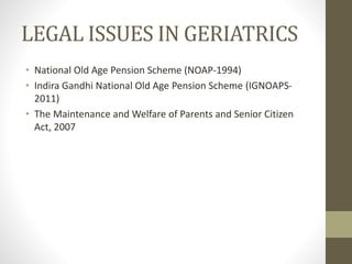 Fitness in geriatrics | PPT