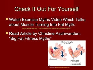 Fitness myths | PPT