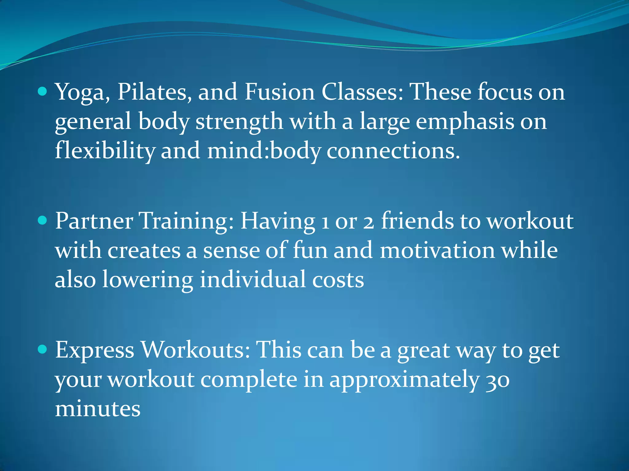 Fitness Presentation 2010 | PPTX