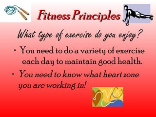 Fitness principles | PPT