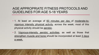Fitness Protocols For Children.pptx