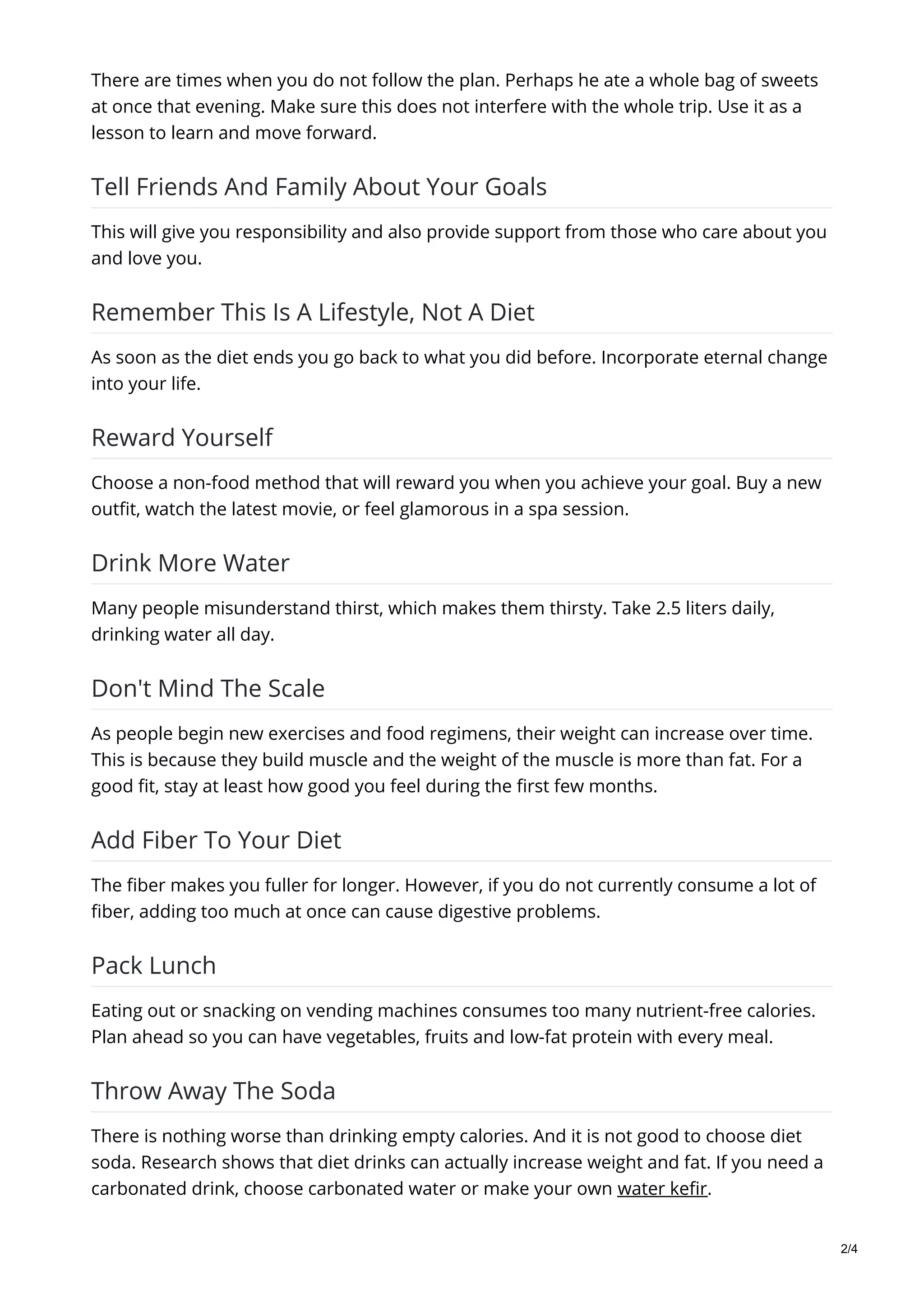 20 brilliant weight loss tips | PDF