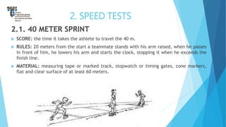 Fitness test | PPTX