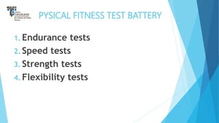 Fitness test | PPTX