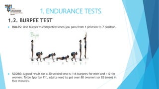 Fitness test | PPTX