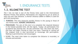 Fitness test | PPTX