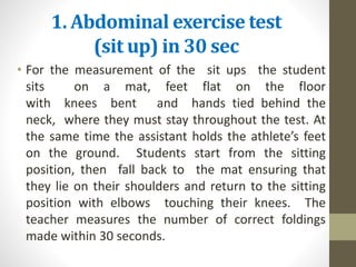 Fitness test | PPT