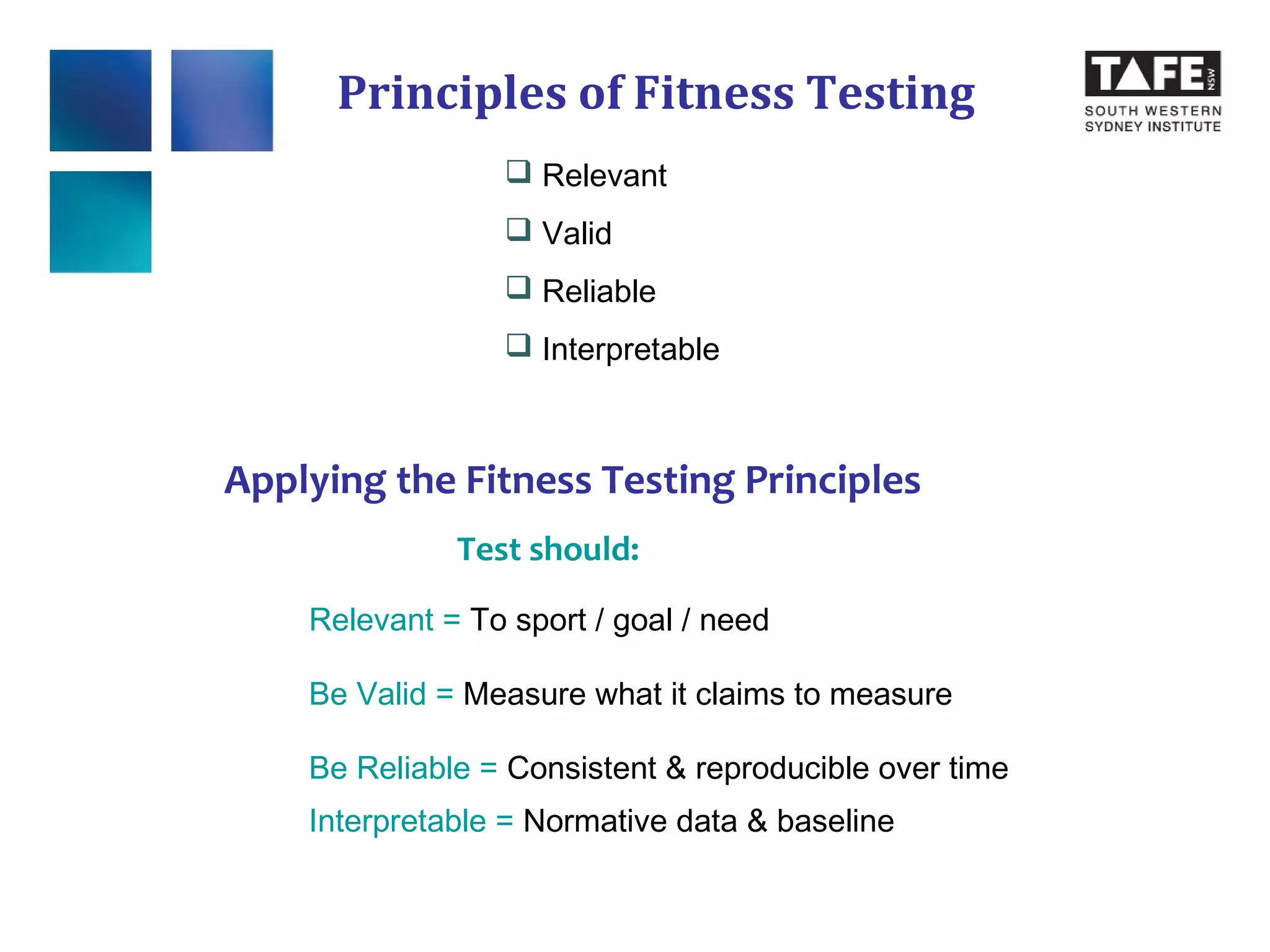Fitness testing | PPT