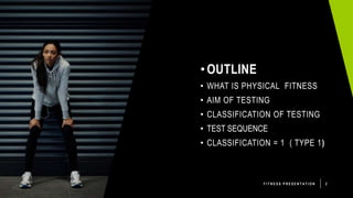 Fitness testing for athletics part one | PPTX