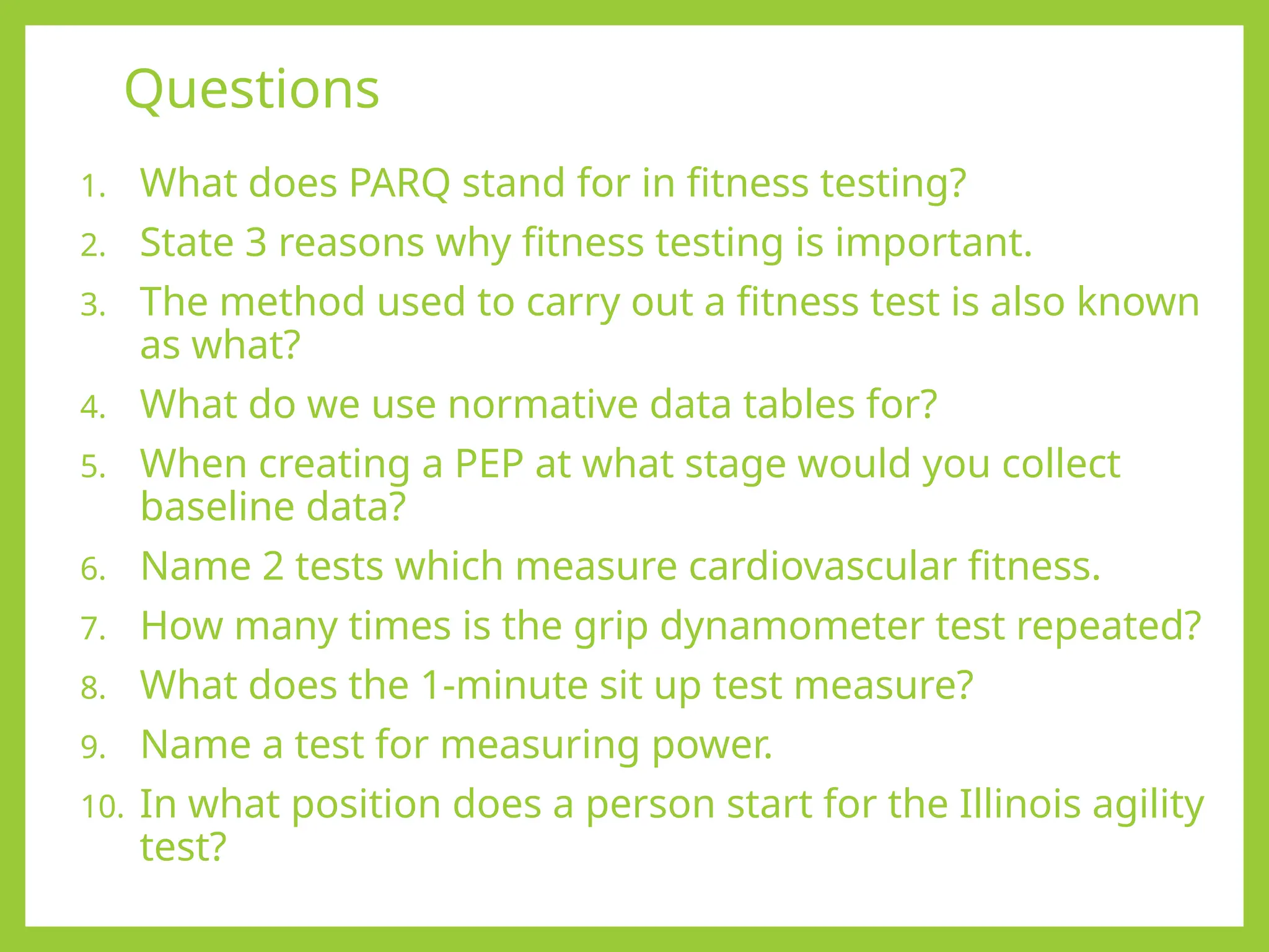 9fitness_testing.pptx physical education | PPTX