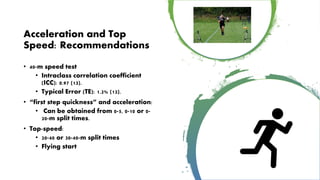 Fitness testing battery in rugby league | PDF