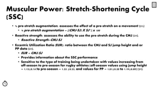 Fitness testing battery in rugby league | PPT