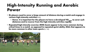 Fitness testing battery in rugby league | PPT