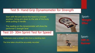 GCSE PE Revision: Fitness testing | PPTX