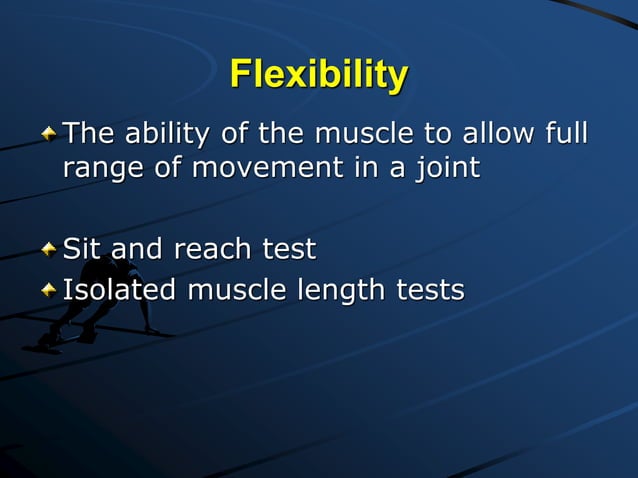 Fitness testing in sports | PPT | Bodybuilding | Sports
