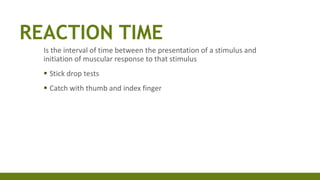 Fitness testing Part = 2 / skill related physical fitness | PPTX