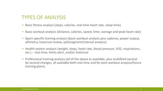 Fitness Tracking Systems | PPTX