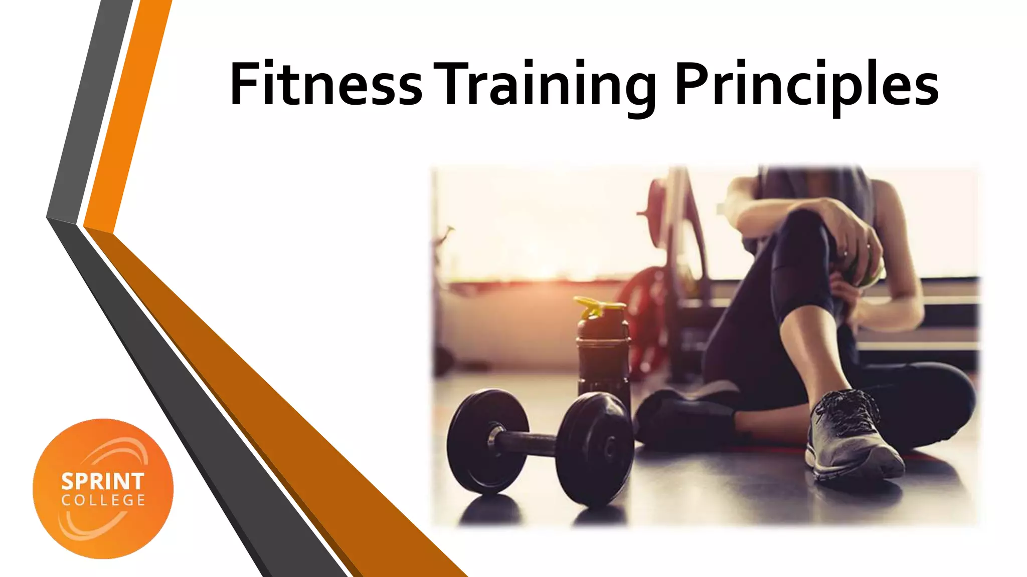 Fitness Training Principles | PPTX