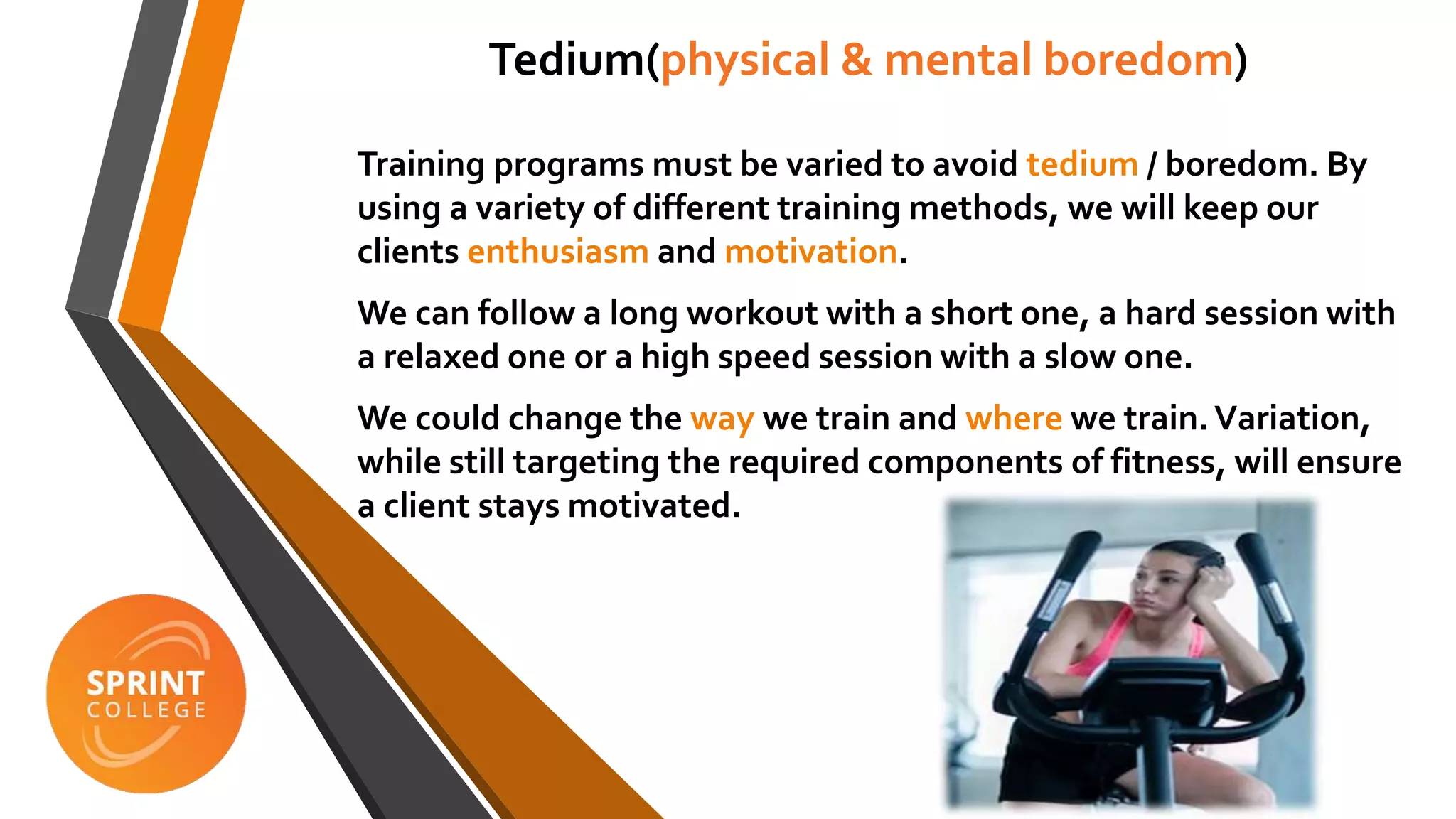 Fitness Training Principles | PPTX
