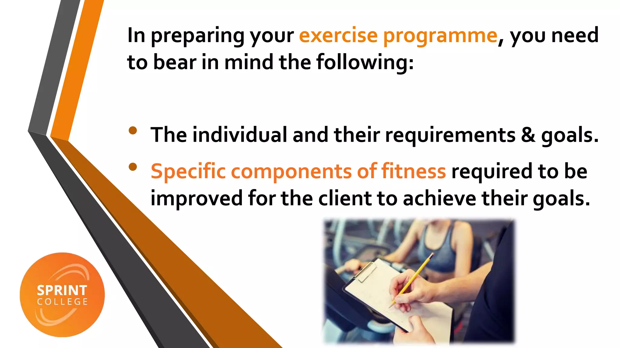 Fitness Training Principles | PPTX