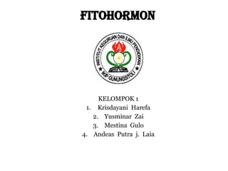 MATERI AJAR FITOHORMON (HORMON TUMBUHAN).pptx