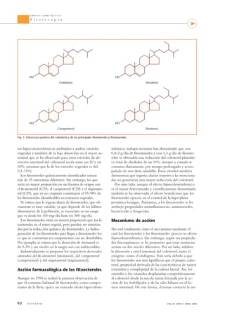 Fitosteroles y fitostanoles | PDF