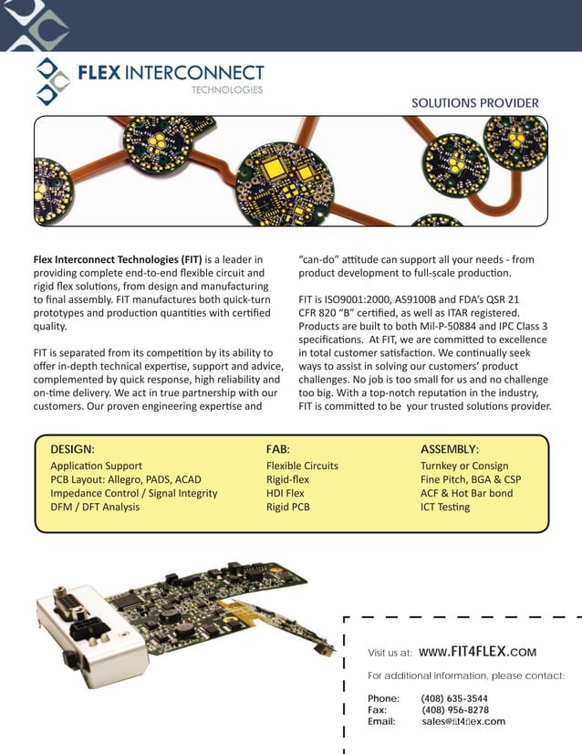 Flex Interconnect Technologies Pdf