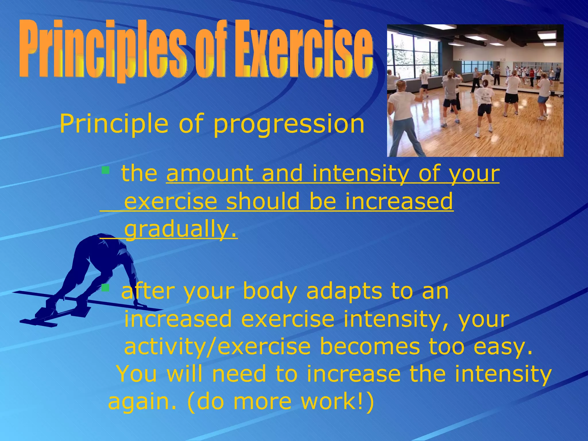 Training Principles of Exercise | PPT
