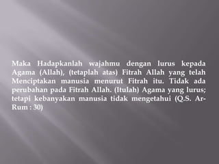 Fitrah | PPTX
