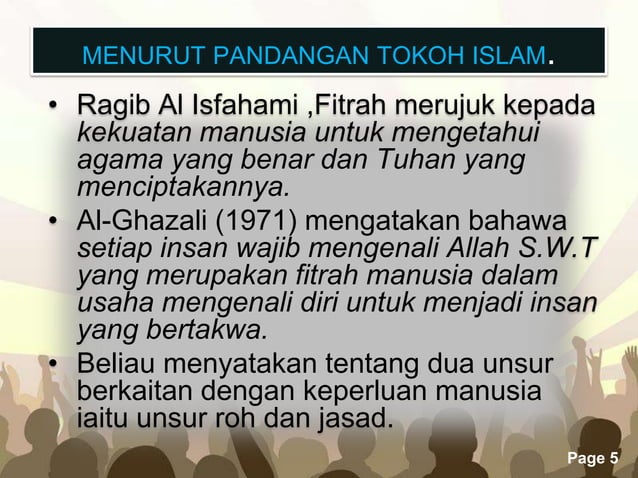 Fitrah manusia | PPTX