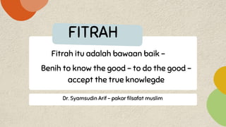 FITRAH BASED EDUCATION _ KAK Nunik Aisya | PPTX