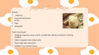menu dan ingredients makanan dari bahan kacang kacangan.pptx