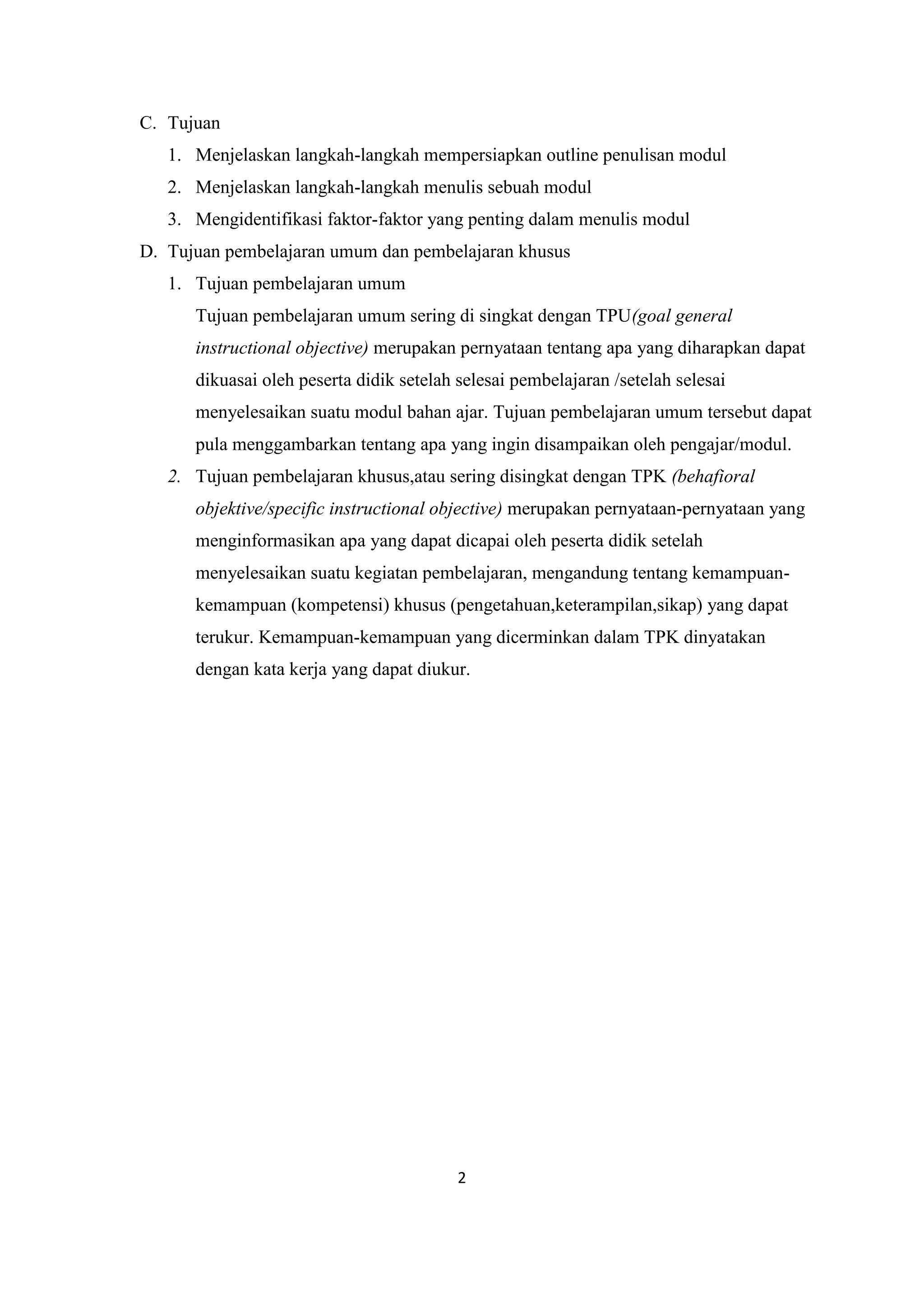 TUGAS MODUL FITRIANI PGMI/3 | PDF