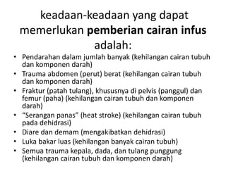 Fitriani pemasangan infus | PPTX