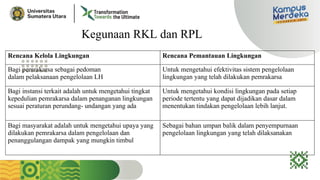 Fitria Sohibatul Aslamiah_Rencana Pengelolaan Lingkungan (RKL ...